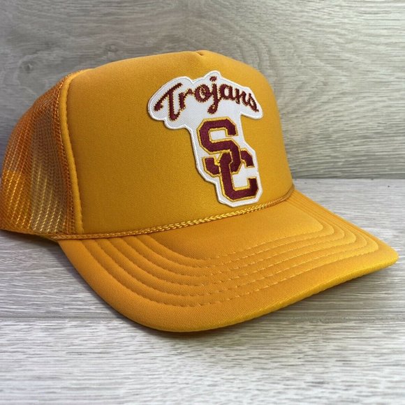 OTTO | Accessories | New Vintage Style Usc Trojans Yellow Trucker Hat ...